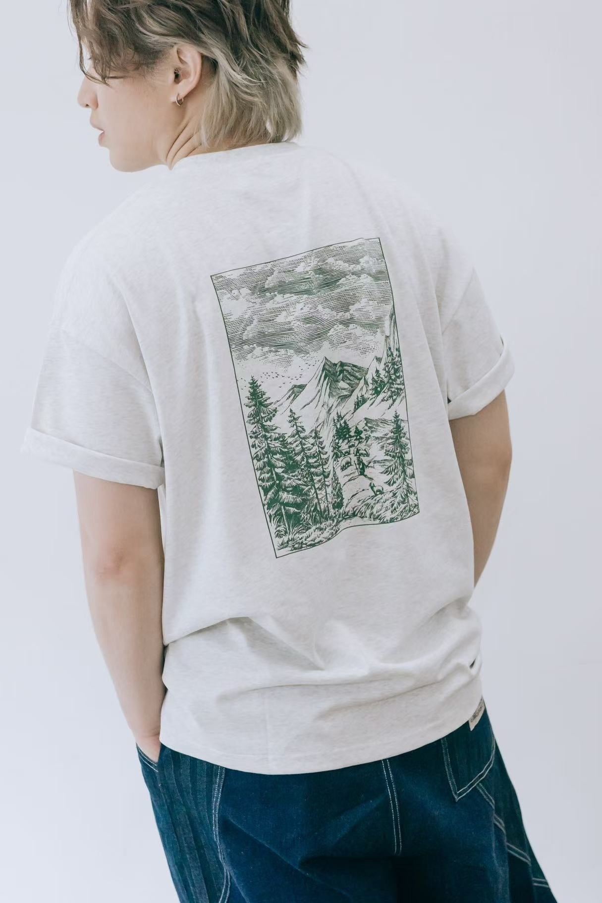 JL Forest T-Shirt - Vintage Grey – Jungle Lofi Limited