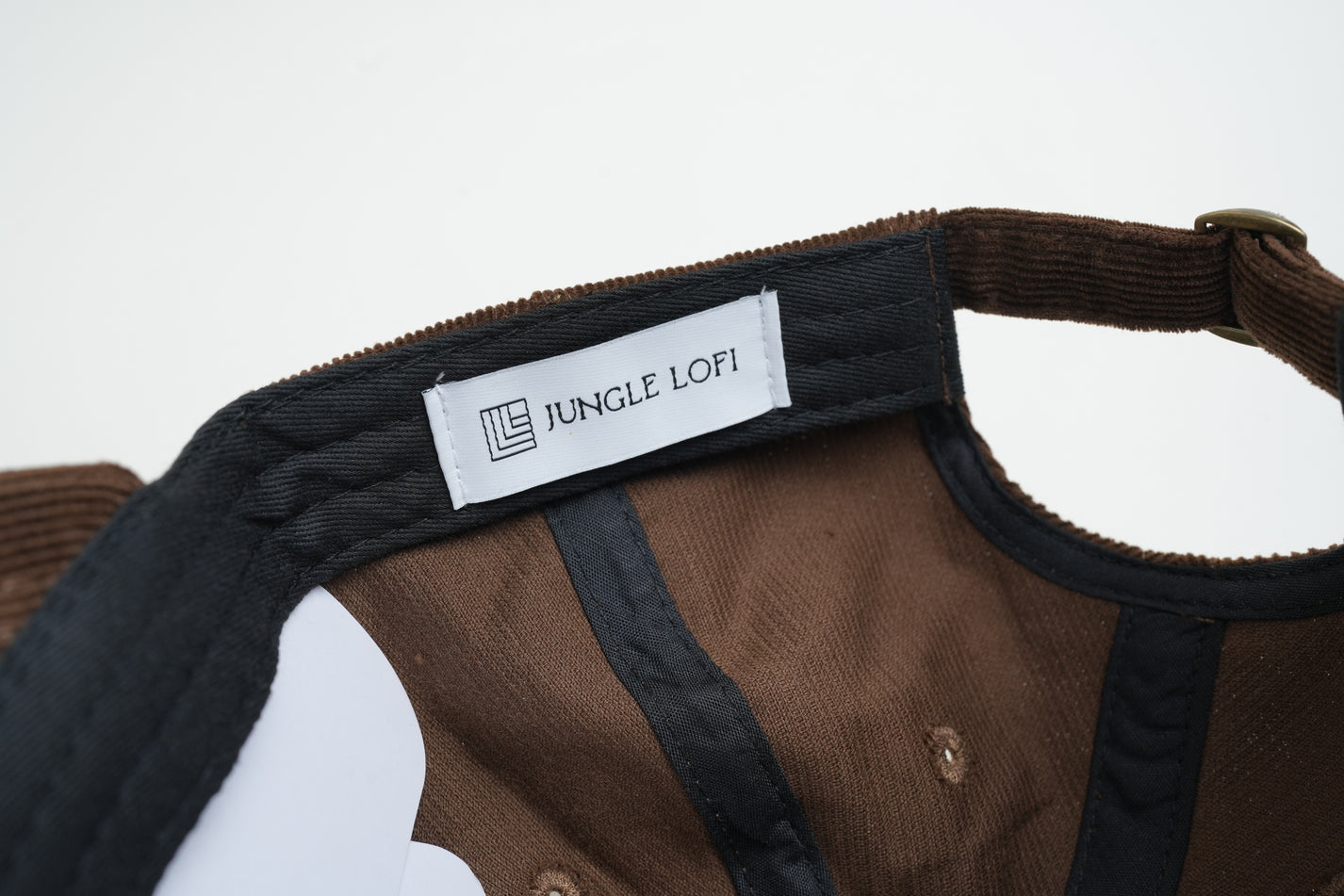 Jungle Lofi Logo Corduroy Cap - Walnut – Jungle Lofi Limited