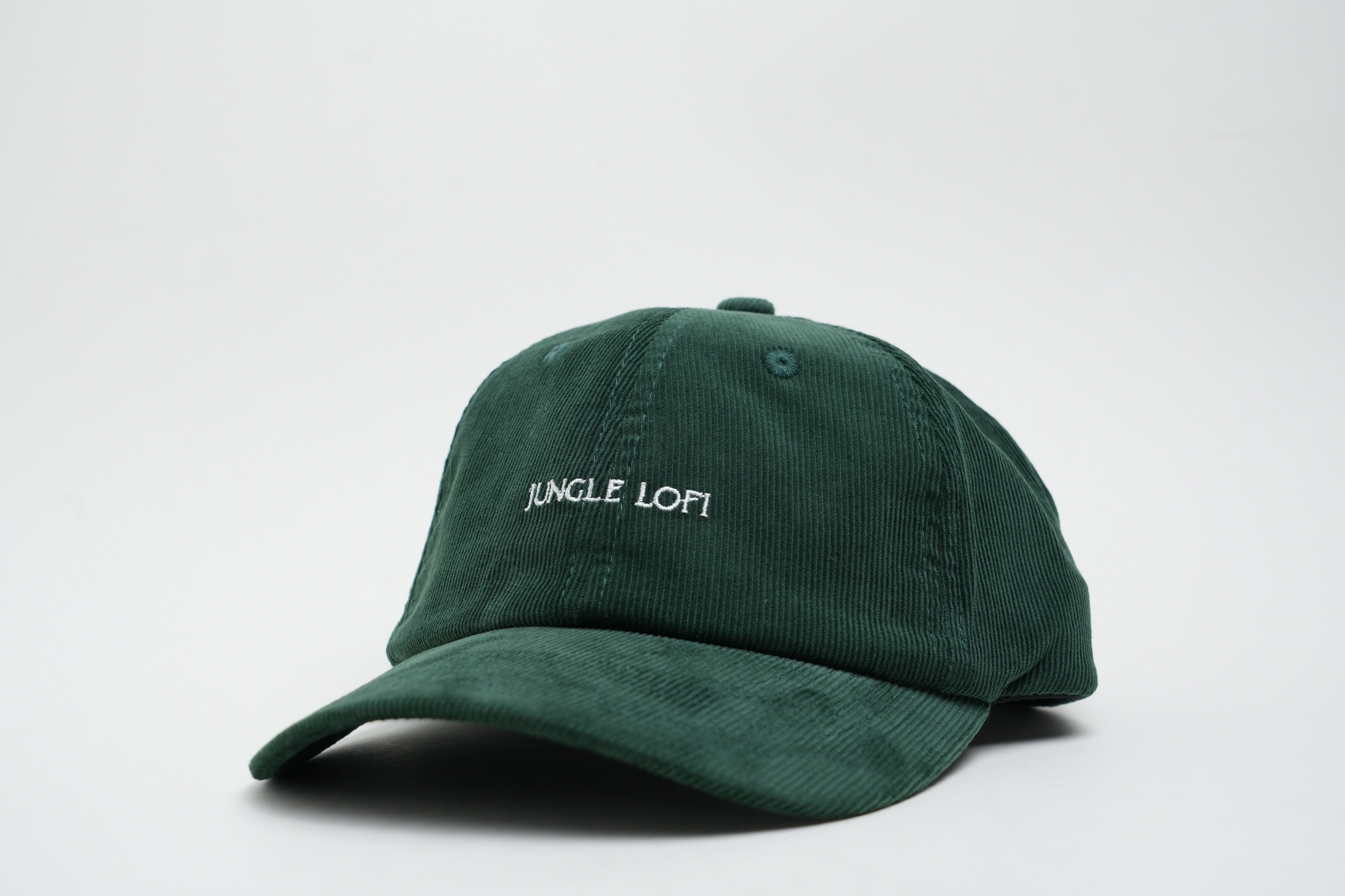 Jungle Lofi Logo Corduroy Cap - Cedar green – Jungle Lofi Limited